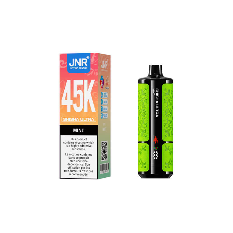 JNR Shisha Ultra 45000 Puffs DTL Disposable Vape 45K E-cigarettes ...